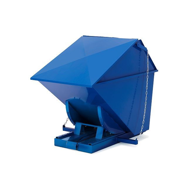 AJ Kippcontainer PILE mit Deckel 600 Liter blau 305042 günstig ...
