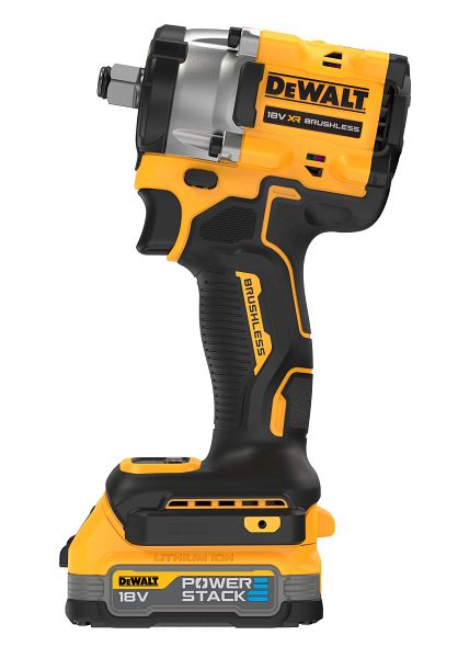 DeWalt 18V XR Akku-Schlagschrauber 1/2" (bürstenlos) max. 406 Nm inkl. 2x Powerstack Akku (18 ...