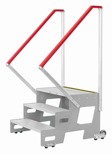 HYMER Industrietritt nach DIN EN 14183 Stufenbreite 1000 mm Standhöhe ...