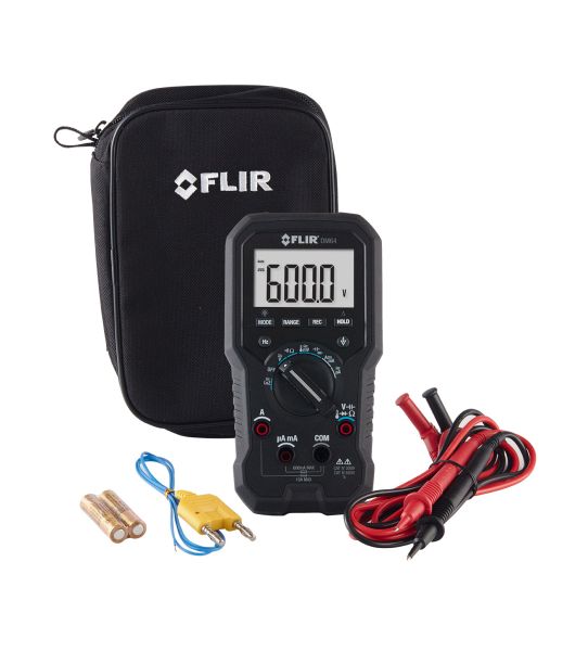 FLIR Systems HVAC TRMS Digital Multimeter mit Temperaturmessung DM64 ...