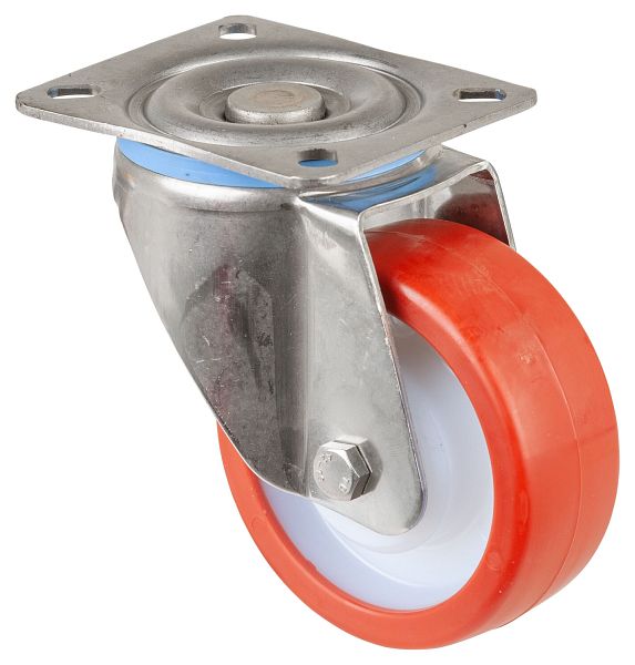 BS Rollen Edelstahl-Schwerlastrolle Bockrolle Edelstahl Gleitlager ...