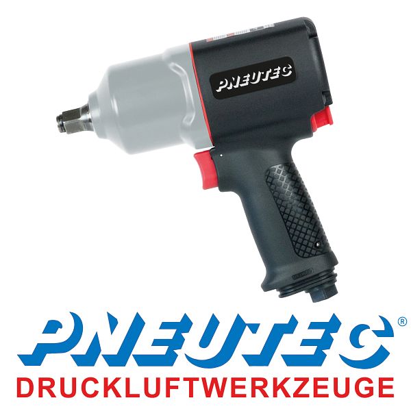 Pneutec Schlagschrauber mit 1/2" Antrieb Hochleistungs-TWIN-HAMMER-Schlagwerk für hohe ...