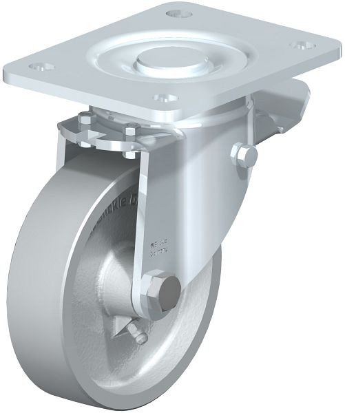 Blickle LH-G 125G-3-ST Stahlblech-Lenkrolle Schwerlast-Ausführung mit ...