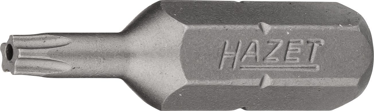 Hazet 5-Stern Bit Sechskant massiv 63 (1/4 Zoll) Innen-5-Stern Profil mit Zapfen 10H 2225-10H ...