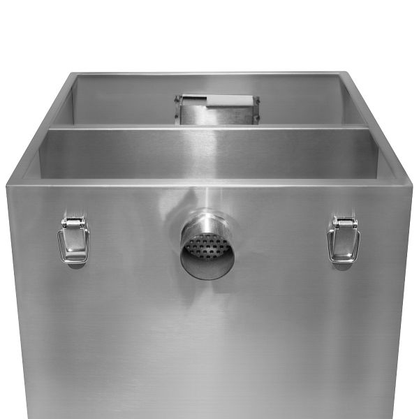 KuKoo Gastro Fettabscheider Ölabscheider 60L Edelstahl Fettseparator ...