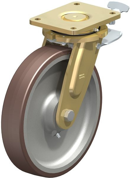 Blickle LS-GB 300K-ST-RI4 Stahlgeschweißte Schwerlast-Lenkrolle schwere ...