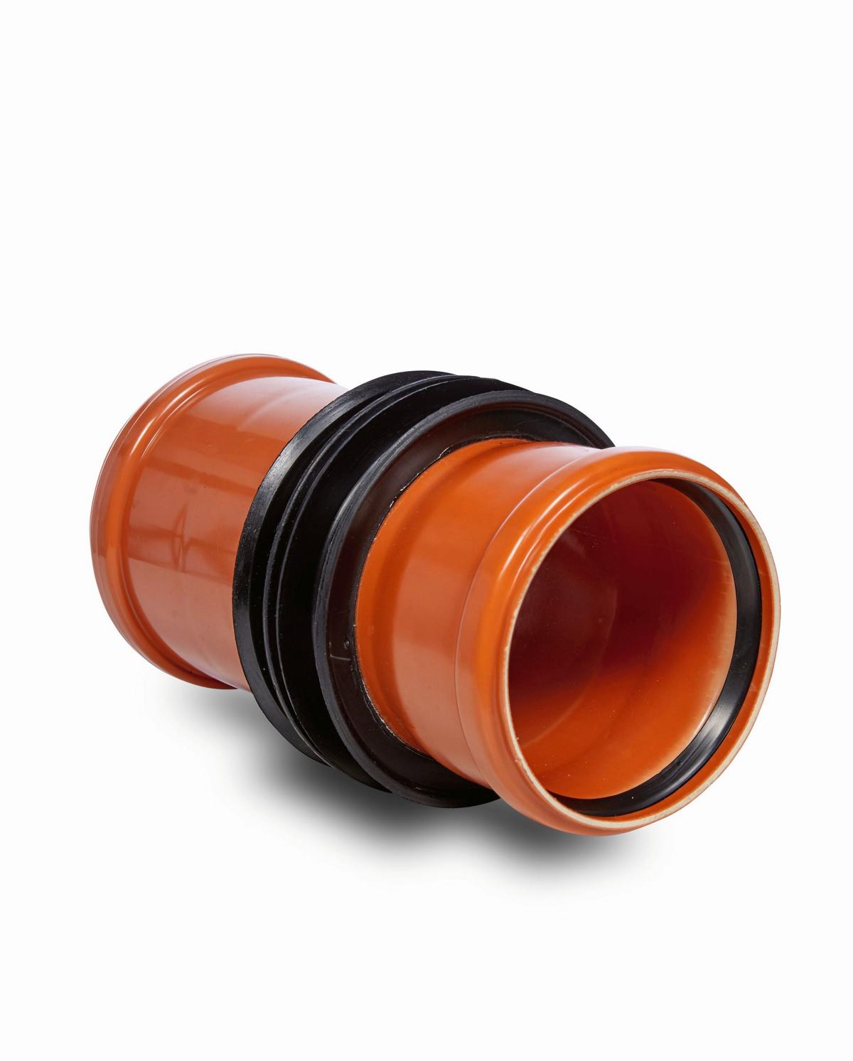 DOYMA HKD KG-Wandelement als Doppelmuffe Dichtelement EPDM DN 100 Länge ...