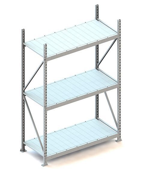 Meta MINI-RACK GR 2200x1400x650 mm verzinkt mit Stahlpaneele ...