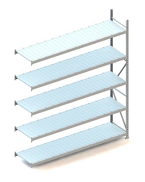 Meta MINI-RACK AR 3000x2600x650 mm verzinkt mit Stahlpaneele ...