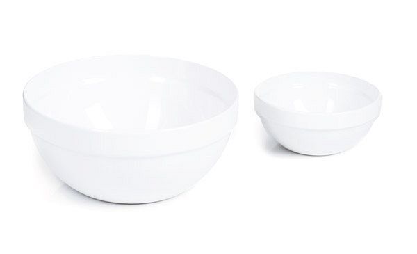 APS Schale -CASUAL MAXI- Ø 14 cm Höhe: 65 cm Melamin weiß 05 Liter ...