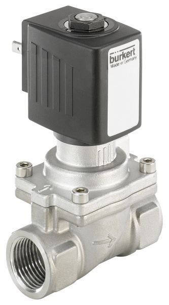 Bürkert 2/2-Wege-Magnetventil servo Typ 6281-EV-A130BBMSGM83-5-230/56 ...