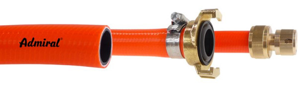 Admiral Admi®Flash 4-Lagen-PVC-Wasserschlauch 3/4" - 50 m eingebunden ...