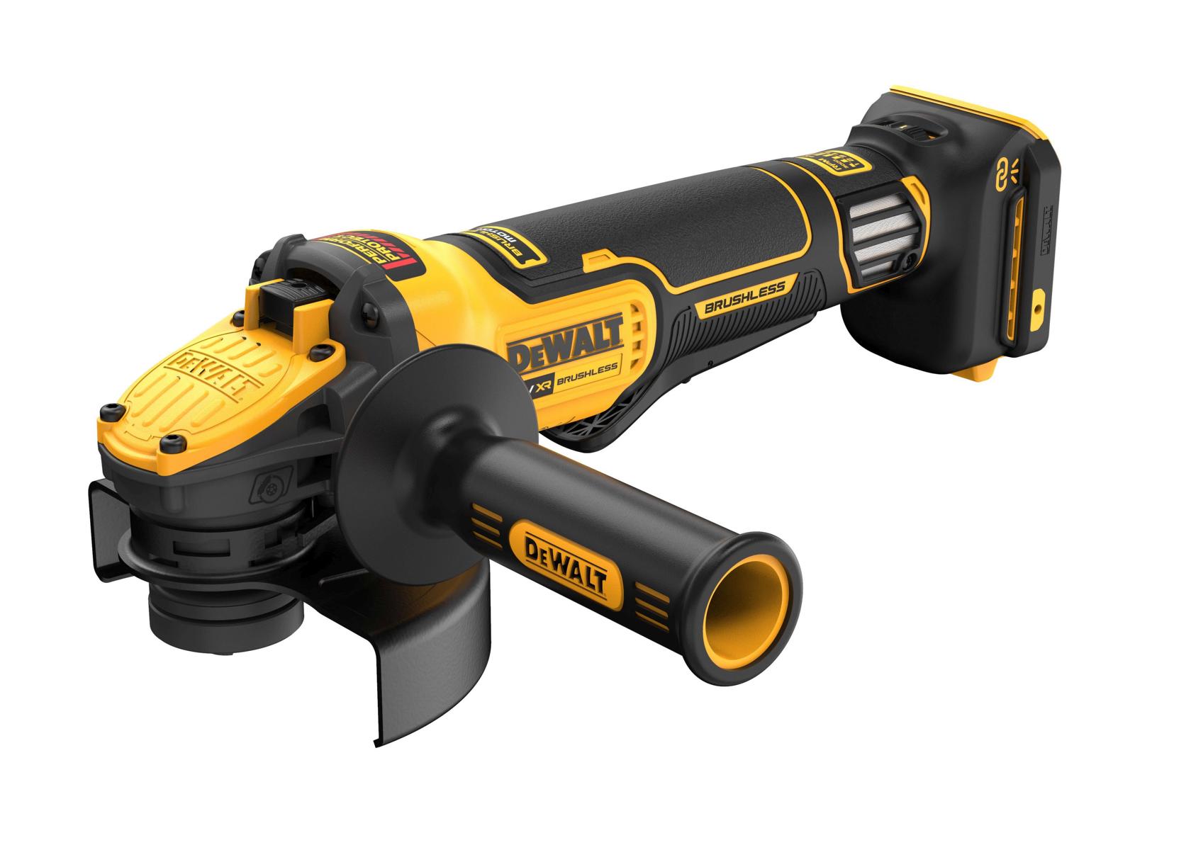 DeWalt 18 Volt Akku-Winkelschleifer (125 mm) mit regulierbarer Drehzahl ...