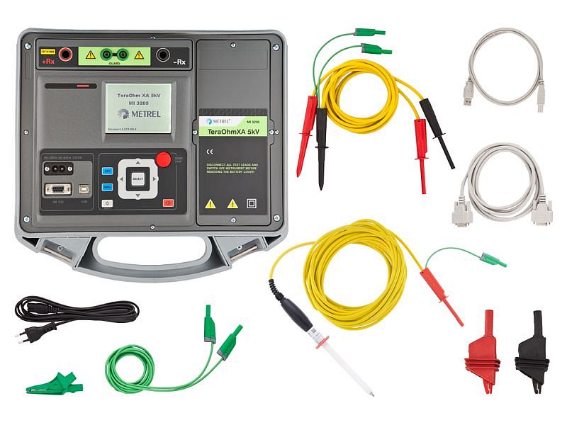 Metrel Prüfgerät TeraOhmXA 5 kV - Standard Set MI 3205 ST günstig ...