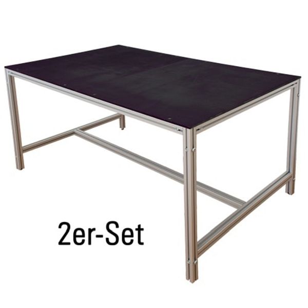 Karl Dahm Arbeitstisch Großformat Set - 2 Tische 12983 günstig ...