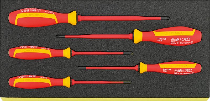 STAHLWILLE TCS Sortiment VDE-Schraubendreher TCS 4676/5 VDE 5 Stück 96838815 günstig ...