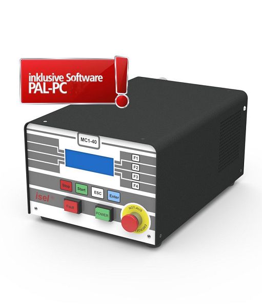 isel 1-Achs-Controller MC1-10 DC-Servo bb mit IMD 10 LCD mit Software Pal-PC 2.1 381518 0010 ...