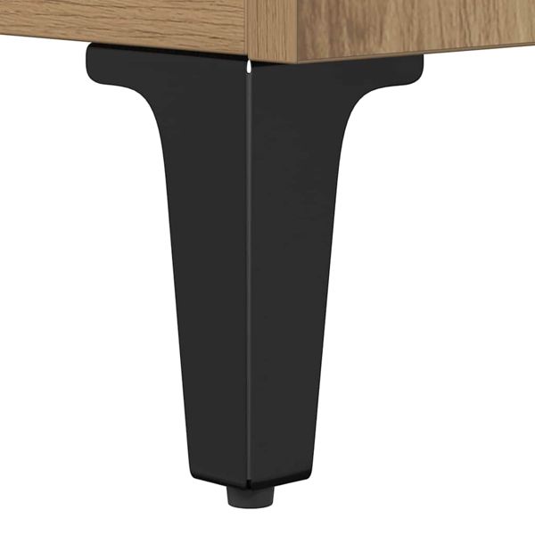 vidaXL Highboard Artisan-Eiche 695 x 34 x 180 cm Holzwerkstoff 3415963 ...