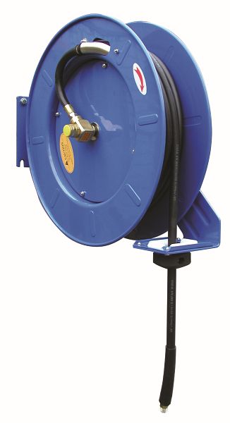 Planeta Schlauchaufroller L-809-102 mit 10 m Gummischlauch 1/4 ...