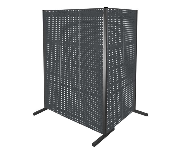 Kappes RasterPlan Trennwand Doppelfeld 90° L1000 / 1500 mm H2000 mm RAL ...