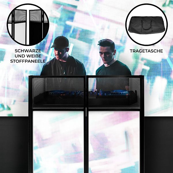 Monster DJ Booth System Ständer Kabine Tisch Faltbar Mobil Setup Disco ...