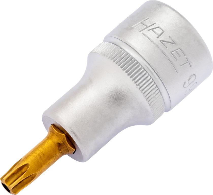 Hazet Schraubendreher-Steckschlüsseleinsatz TORX® Vierkant hohl 125 mm (1/2 Zoll) Tamper ...