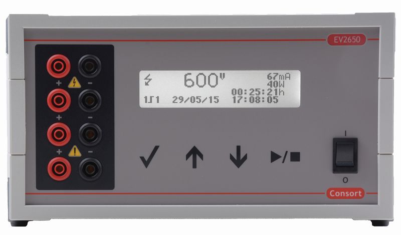 Consort EV2650 Elektrophorese Netzgerät 600V 500MA 150W EV2650 günstig versandkostenfrei online ...
