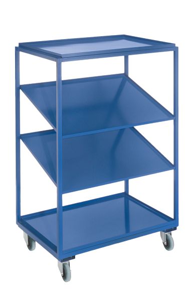 Kappes Beistell- und Kommissionier Wagen RAL 5010 Modell 30 7702.00. ...