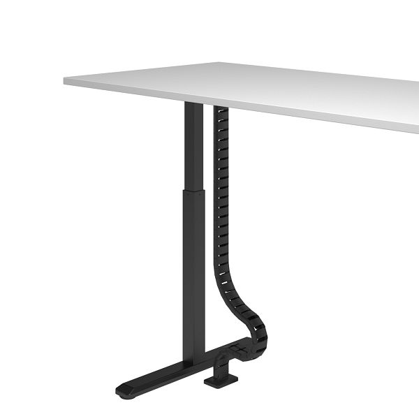 Dataflex Addit Kabelführung Sitz-Steh 130 cm - Schreibtisch 473 Schwarz 34.473 günstig ...
