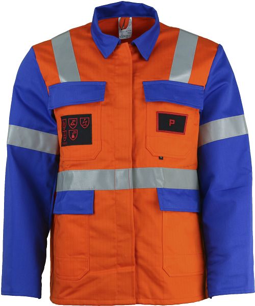 ASATEX Jacke mit Reflex Störlichtbogenschutz Farbe: orange-blau Größe: 54 DA2JA08P-54 günstig ...