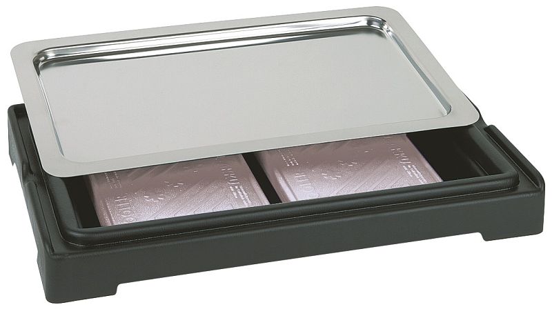 APS Top Fresh Set -New Generation- 4-teilig 565 x 35 cm Höhe: 65 cm Kühlbox aus schwarzem ...