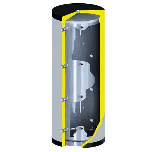 Robin Wood Pufferspeicher 800 Liter mit 1 Wärmetauscher RWPSR800 ...