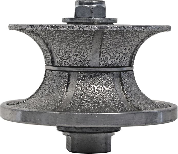 ELMAG Diamant-Profilfräser Profiler PXV r=10 M14 - 'vacuum- brazed ...