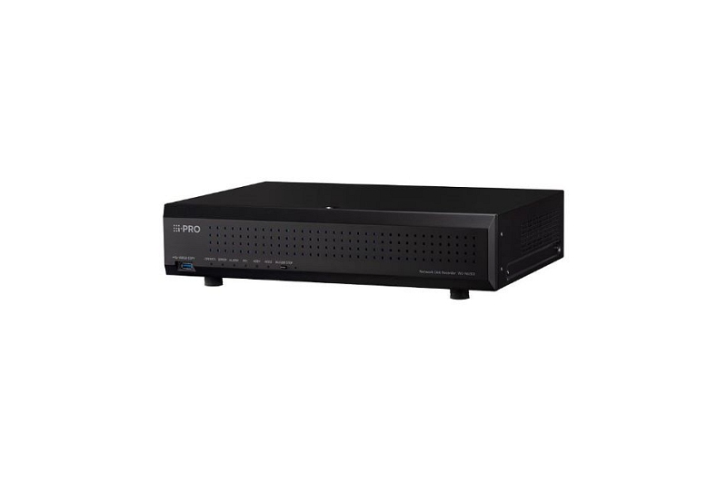 i-Pro Netzwerk Recording System 16 Kanal 40TB 128Mbps build in PoE+ ...