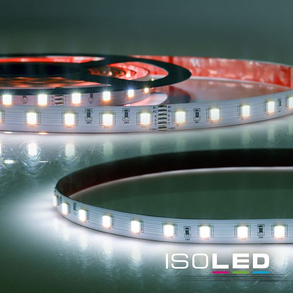 ISOLED LED SIL RGB+WW+KW CCT Flexband 48V DC 17W IP20 5in1 Chip 10m ...