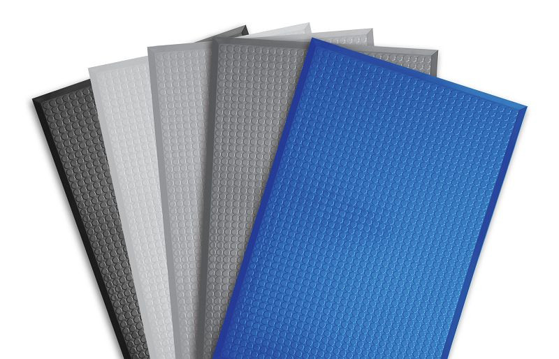 Ergomat Infinity Smooth Silber ESD Reinraum + Anti-Ermüdungs-Matte ...