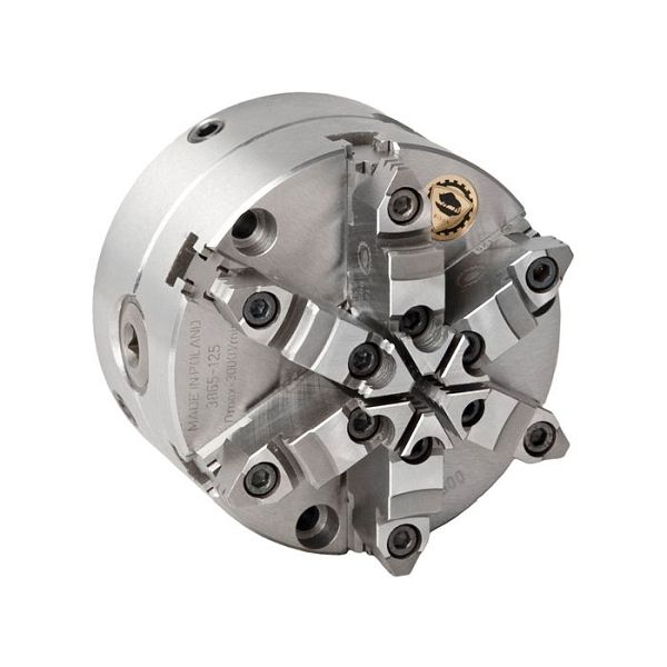 BISON 6-Backen Drehfutter mit Feineinstellung 3865-125 353865030000 ...