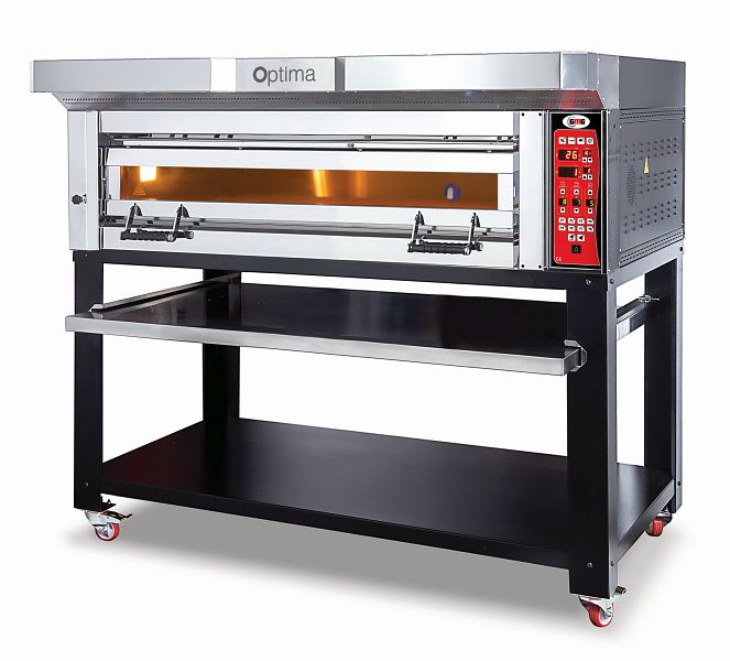 GMG Pizzaofen Optima - 128 1 Backkammer mit Untergestell PB 1T 128 ...