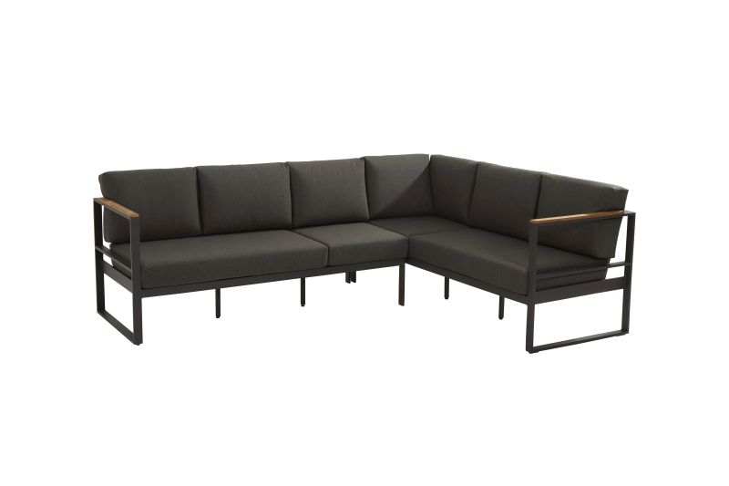 4 Seasons Outdoor Montigo Cosy Dining Set (3-Sitzer mit 1 Armlehne & 3 ...