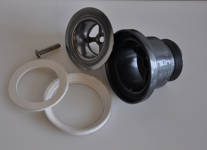 Inox Star Edelstahl Spültisch B 1000 T 600 H 300 zur Wandmontage 1 ...