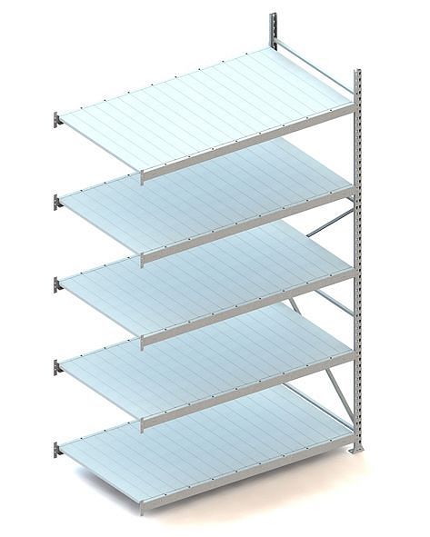 Meta MINI-RACK AR 3000x1800x1050 mm verzinkt mit Stahlpaneele ...