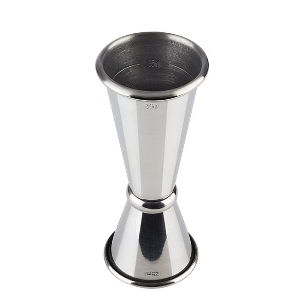 APS Barmaß Ø 4 cm Höhe: 11 cm Edelstahl Volumen: 25 / 5 cl mit ...