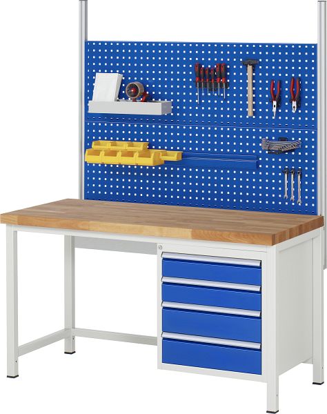 RAU Werkbank Serie 8000 - Modell 8123 B1500 x T700 x H840-1040 mm ...