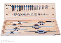 BAER SET HSS: Handgewindebohrer / Schneideisen / Werkzeuge: UNC 1/4 - 1 ...