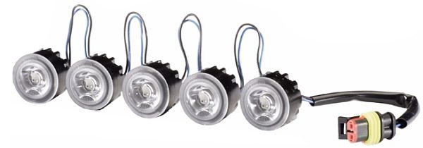 HELLA LED-Tagfahrleuchtensatz LEDayFlex 12/24V Einbau ECE-R10/E9 1152 ...