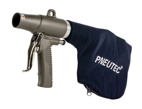 Pneutec Staubsauger und Blaspistolen-Set mit umfangreichem Zubehör im praktischen ...