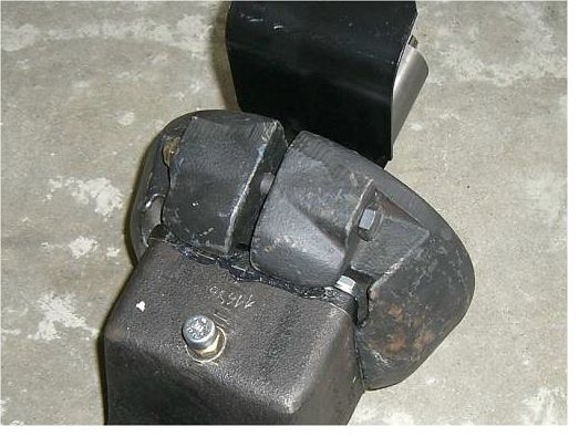 PowerPac Mähbalkengewicht für Mähbalken 122 cm für MF17 MAKL0105700 ...