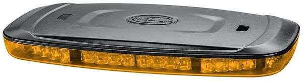 HELLA LED-Warnleuchte Mini Lightbar 12/24V gelb Magnetbefestigung Kabel ...