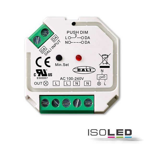 ISOLED DALI-2 DT6 / Push Phasenabschnitt-Dimmer für dimmbare 230V ...