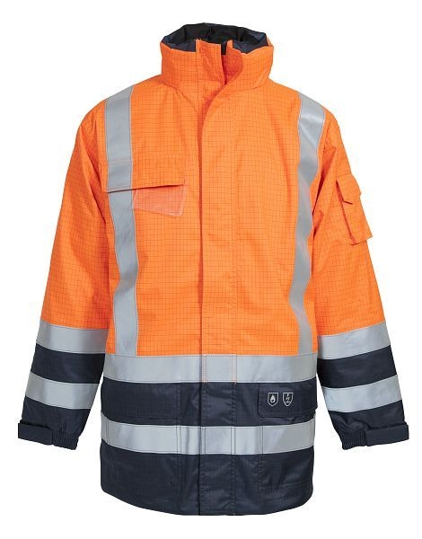 ELKA Securetech Multinorm Parka Farbe: Warnorange/Marine Größe: XL 086150R031.XL günstig ...
